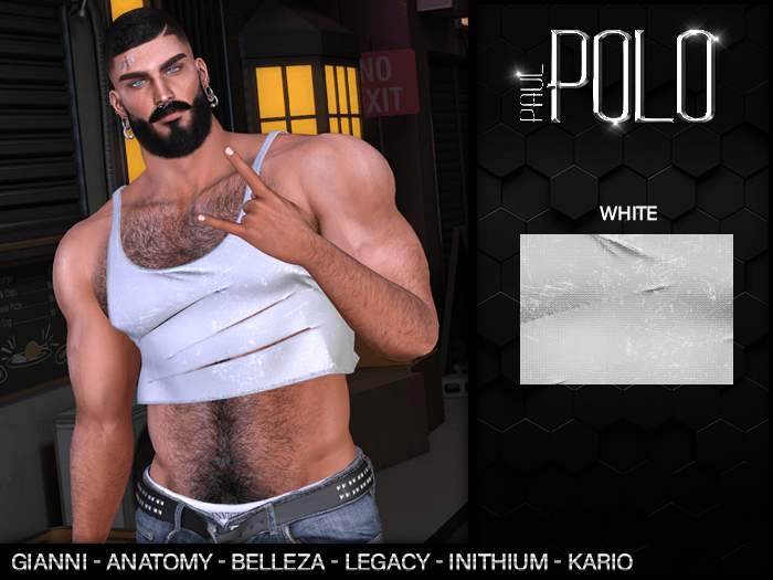 Second Life Marketplace - POLO PAUL - PABLO WHITE - GIANNI - ANATOMY - BELLEZA - LEGACY ...